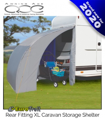 EuroTrail XL Rear Caravan Motorhome Rear Storage Annexe Shelter ...